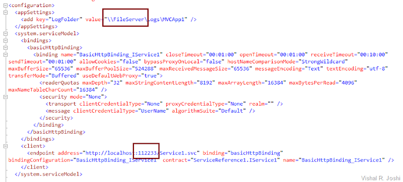 Vishal Joshi's Tangent: Web Deploy Parameterization in Action